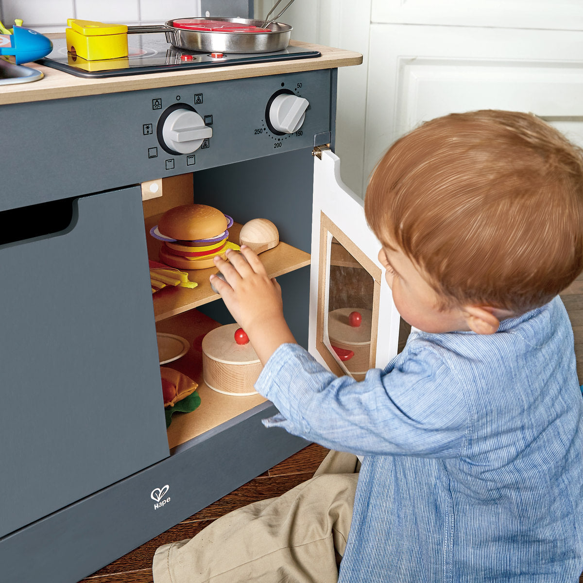 Hape Cocina Infantil de Madera con luz, Sonido y Accesorios, recomenda ...